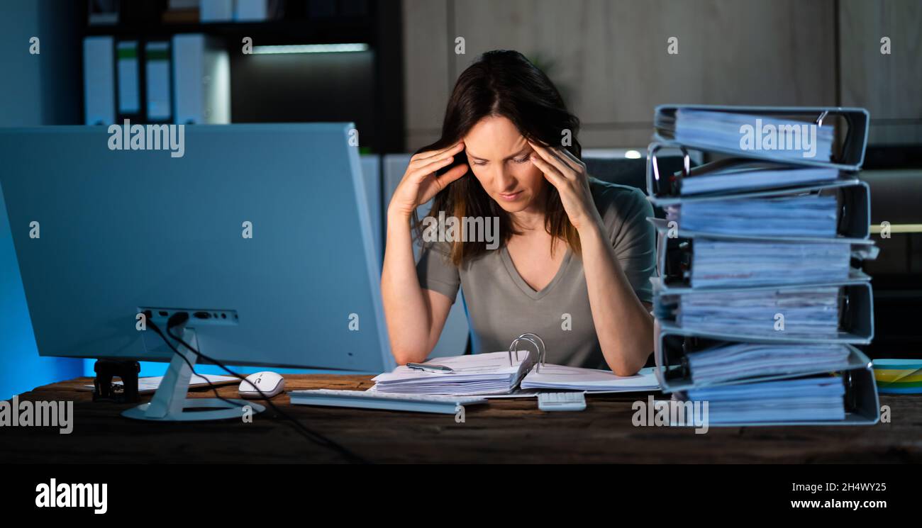 Stressed pain hi-res stock photography and images - Alamy