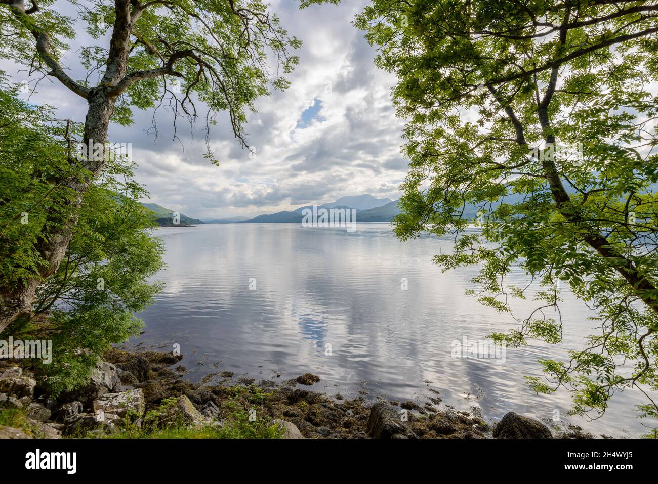 Loch Morar near Mallaig on the West Coast of Scotland Stock Photo - Alamy