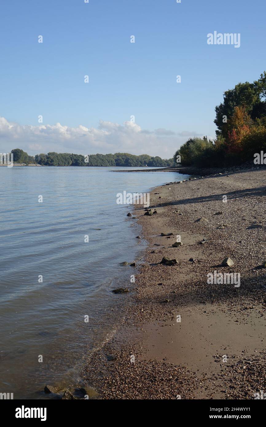 Sand beach rhine river germany hi-res stock photography and images - Alamy