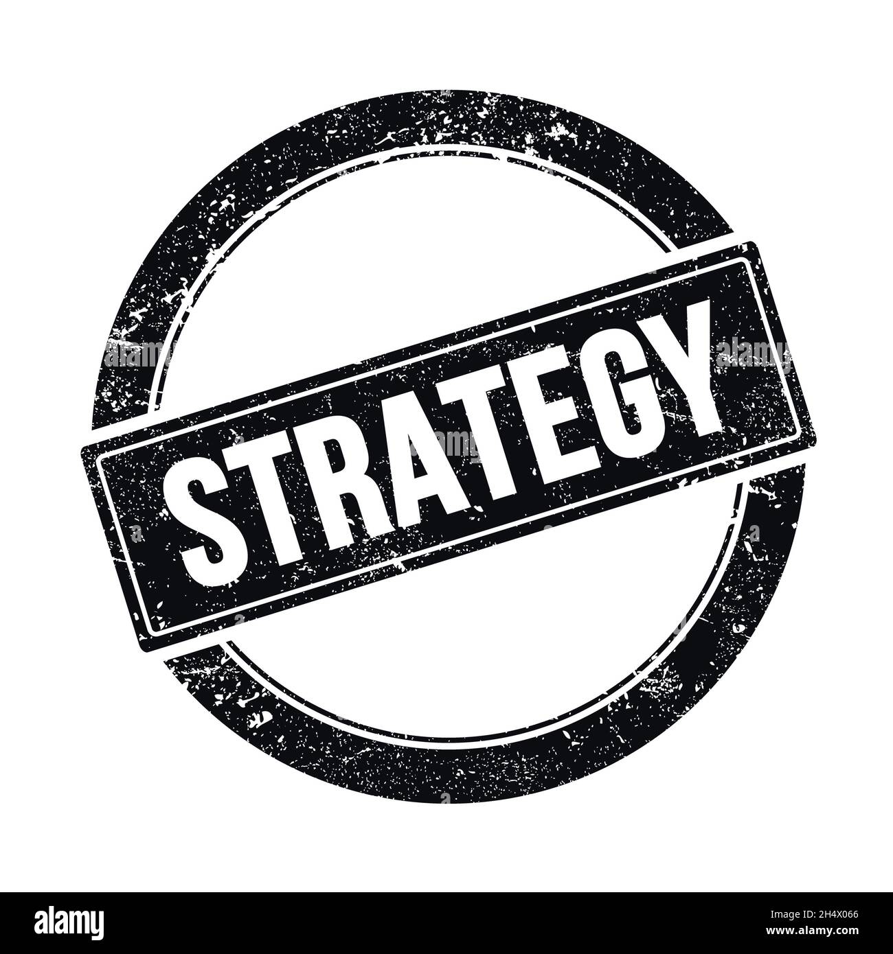 Strategy text on black Cut Out Stock Images & Pictures - Alamy