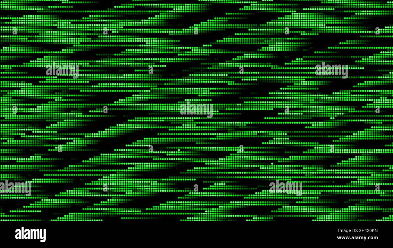 Abstract graphic background in green design - random lines of blurred ...