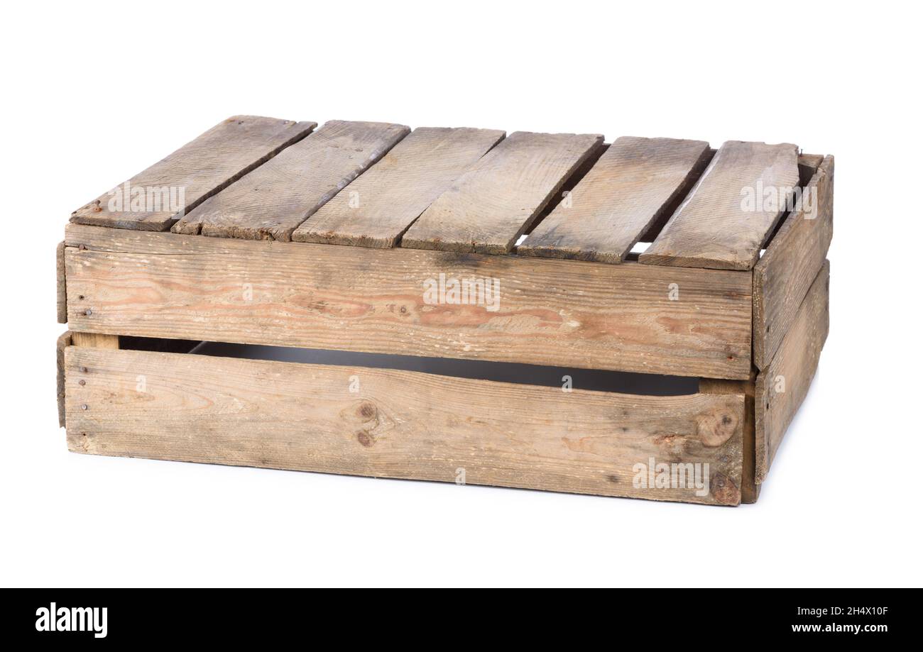 Wooden crate upside down Cut Out Stock Images & Pictures - Alamy