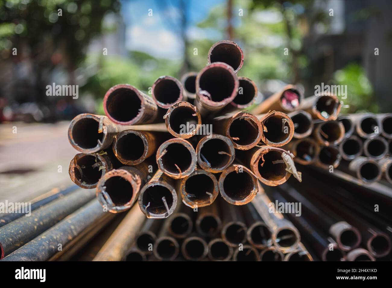 Rusty pipes hi-res stock photography and images - Alamy