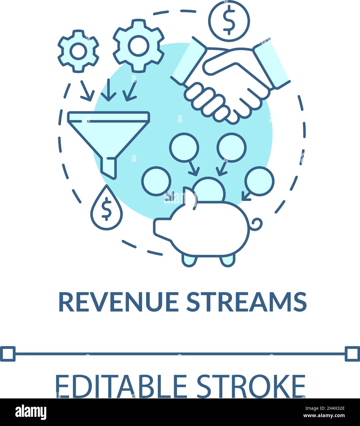 Revenue streams blue concept icon Stock Vector Image & Art - Alamy Revenue streams blue concept icon Stock Vector Image & Art - Alamy