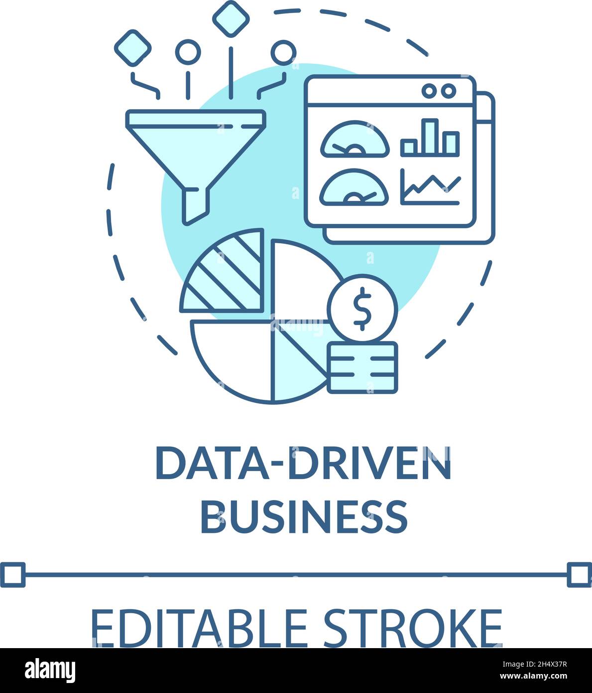 Analytics driven Stock Vector Images - Alamy