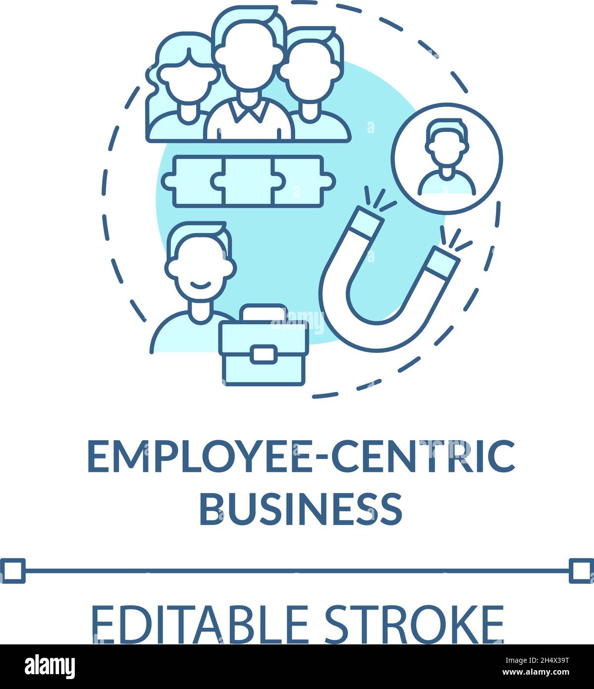 Employee centric business blue concept icon Stock Vector Image & Art ... Employee centric business blue concept icon Stock Vector Image & Art ...