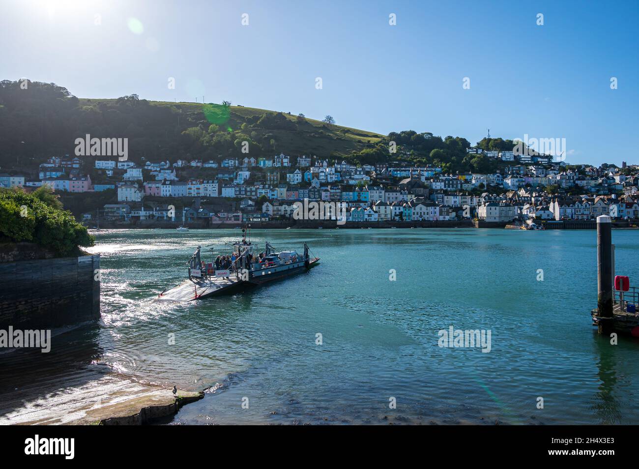Car ferry, Dartmouth to Kingsmere, Devon, UK Stock Photo - Alamy