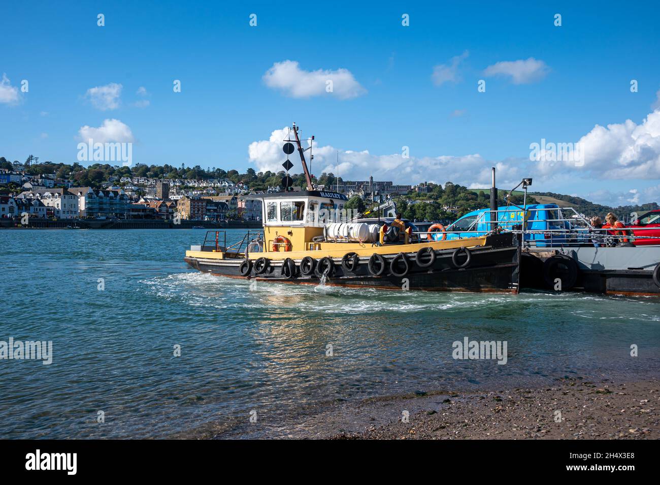 Car ferry, Dartmouth to Kingsmere, Devon, UK Stock Photo - Alamy