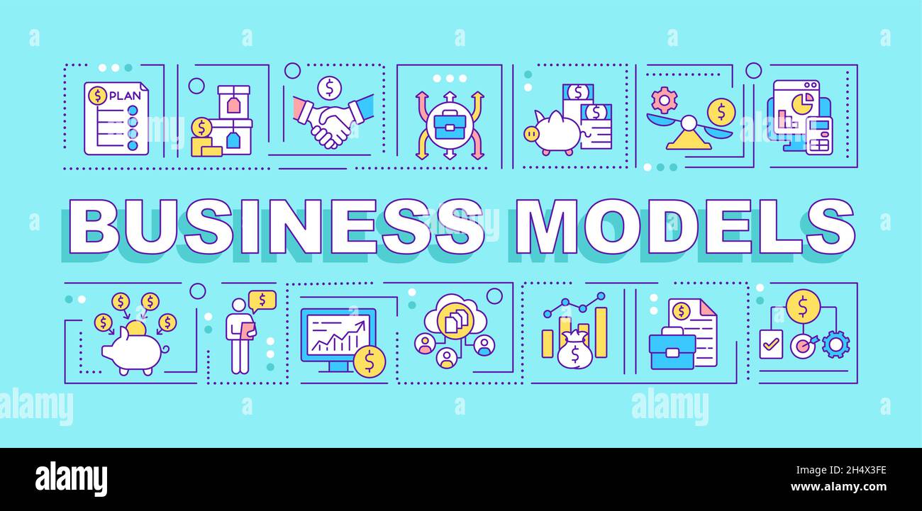 Business models word concepts banner Stock Vector Image & Art - Alamy