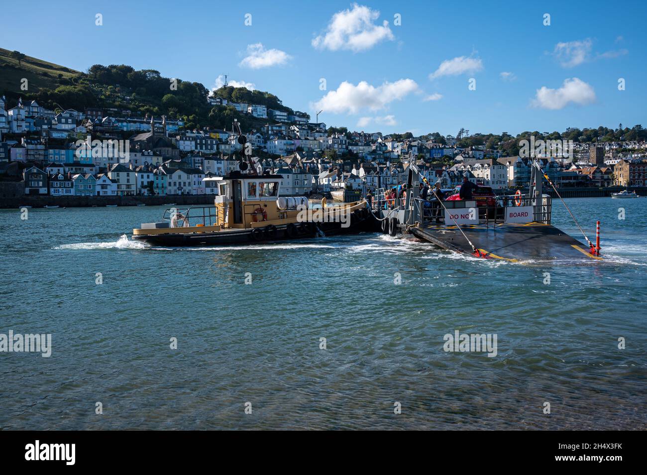 Car ferry, Dartmouth to Kingsmere, Devon, UK Stock Photo - Alamy