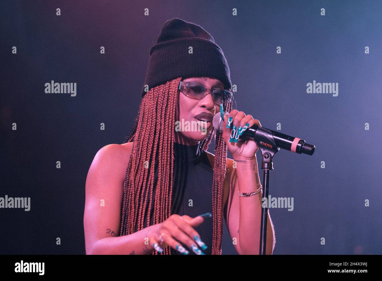 Copenhagen, Denmark. 04th Nov, 2021. The English rapper and singer ...