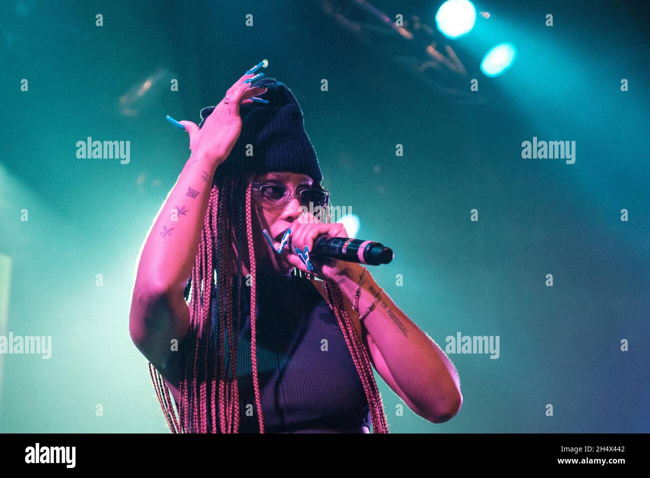 Copenhagen, Denmark. 04th Nov, 2021. The English rapper and singer ...