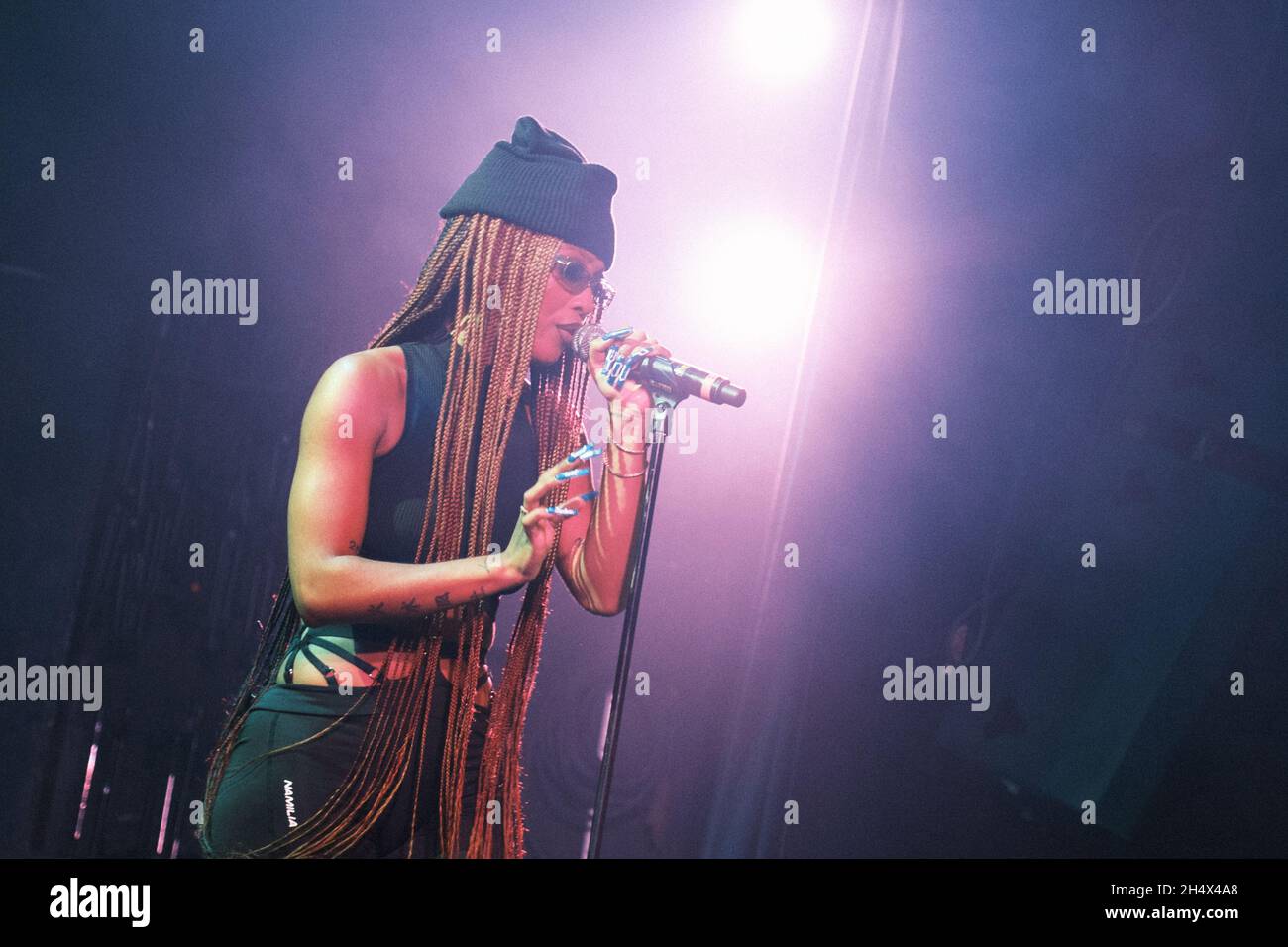 Copenhagen, Denmark. 04th Nov, 2021. The English rapper and singer ...