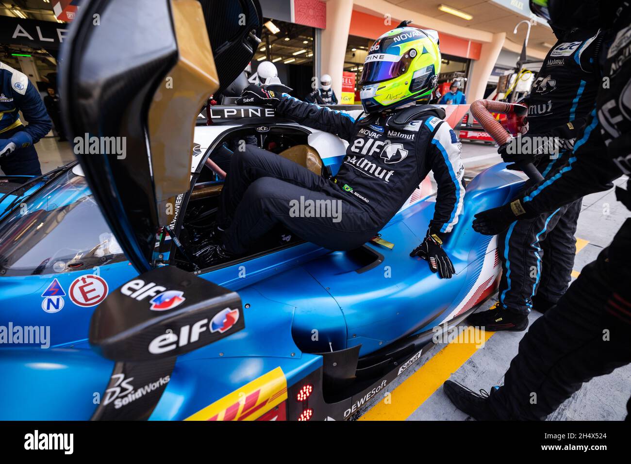 Negrao Andre (bra), Alpine Elf Matmut, Alpine A480 - Gibson, portrait ...