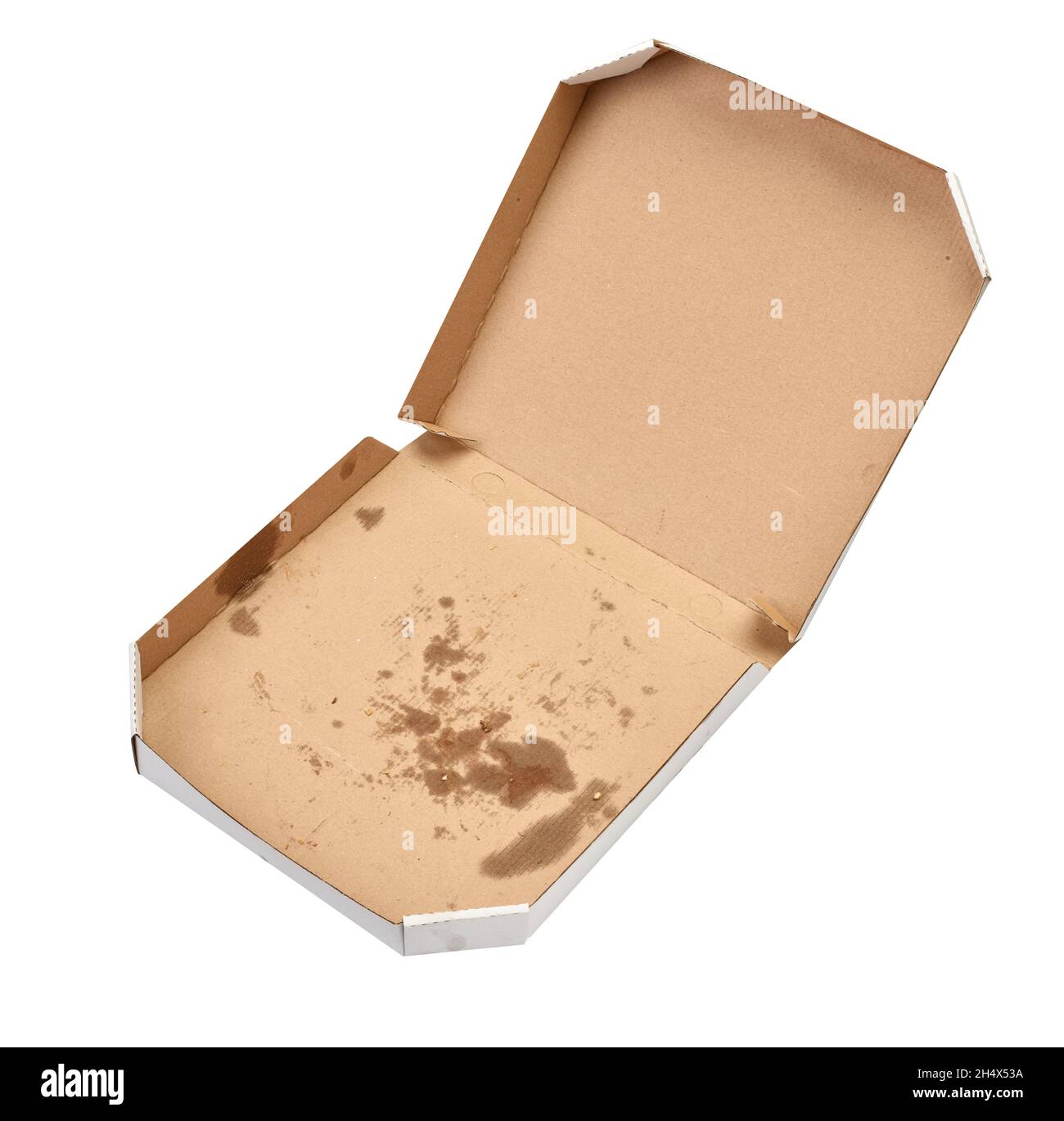 pizza box food cardboard delivery package meal dinner lunch Stock Photo ...