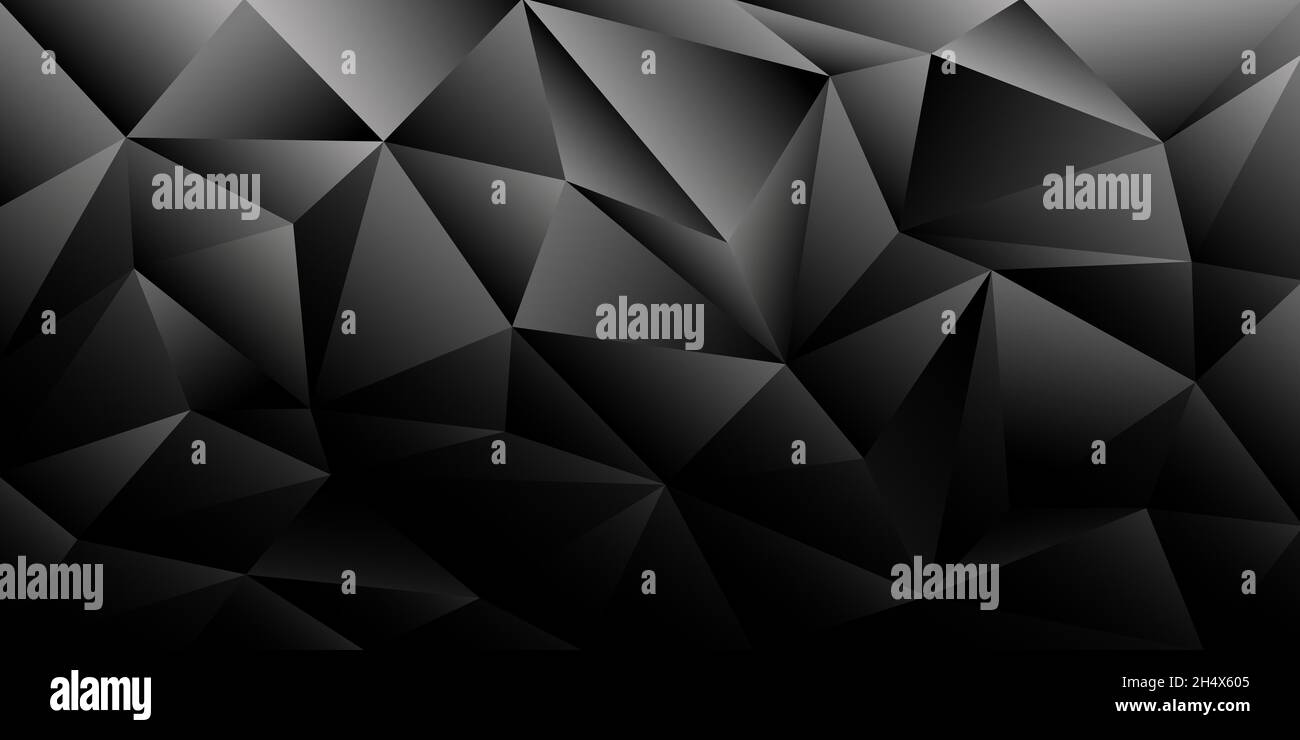 Abstract geometric background pyramid shape banner Stock Photo - Alamy