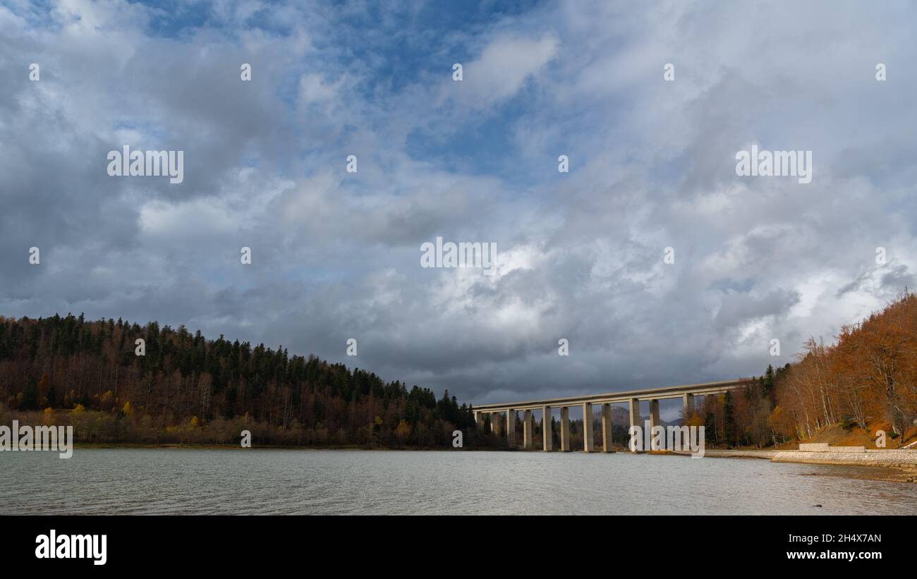 Fuzine bajer lake croatia hi-res stock photography and images - Alamy