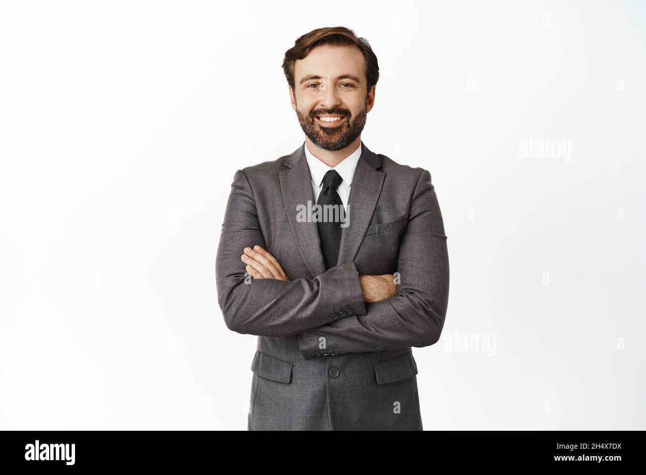 Handsome male chest suit hi-res stock photography and images - Alamy