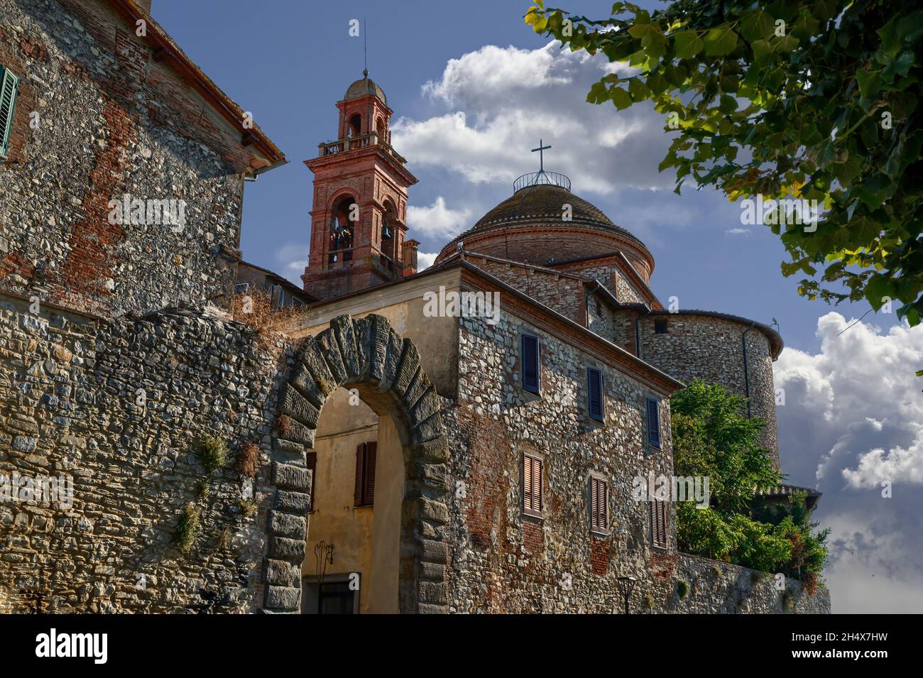 Castiglione del Lago Trasimeno, Umbria, Italy. August 2020. One of the ...