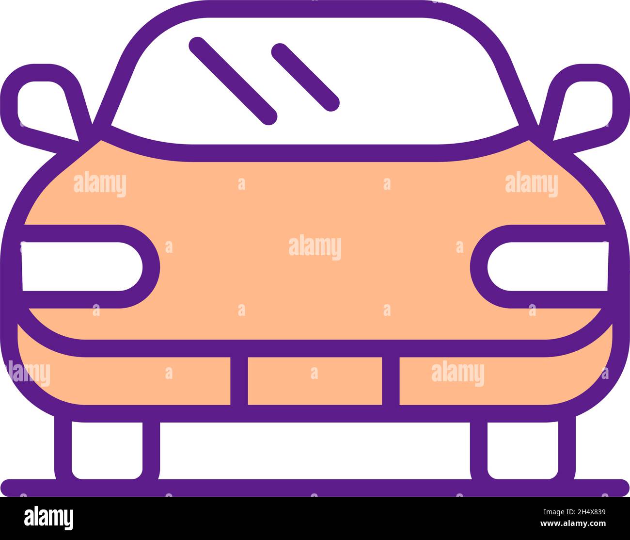 Car RGB color icon Stock Vector Image & Art - Alamy