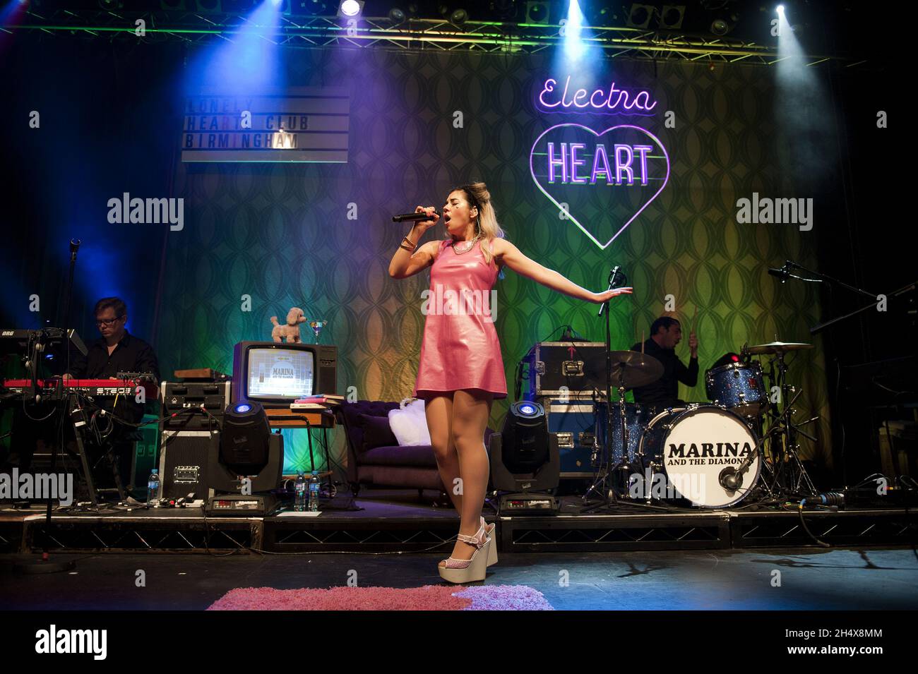 Marina Lambrini Diamandis of Marina & The Diamonds performing live at ...