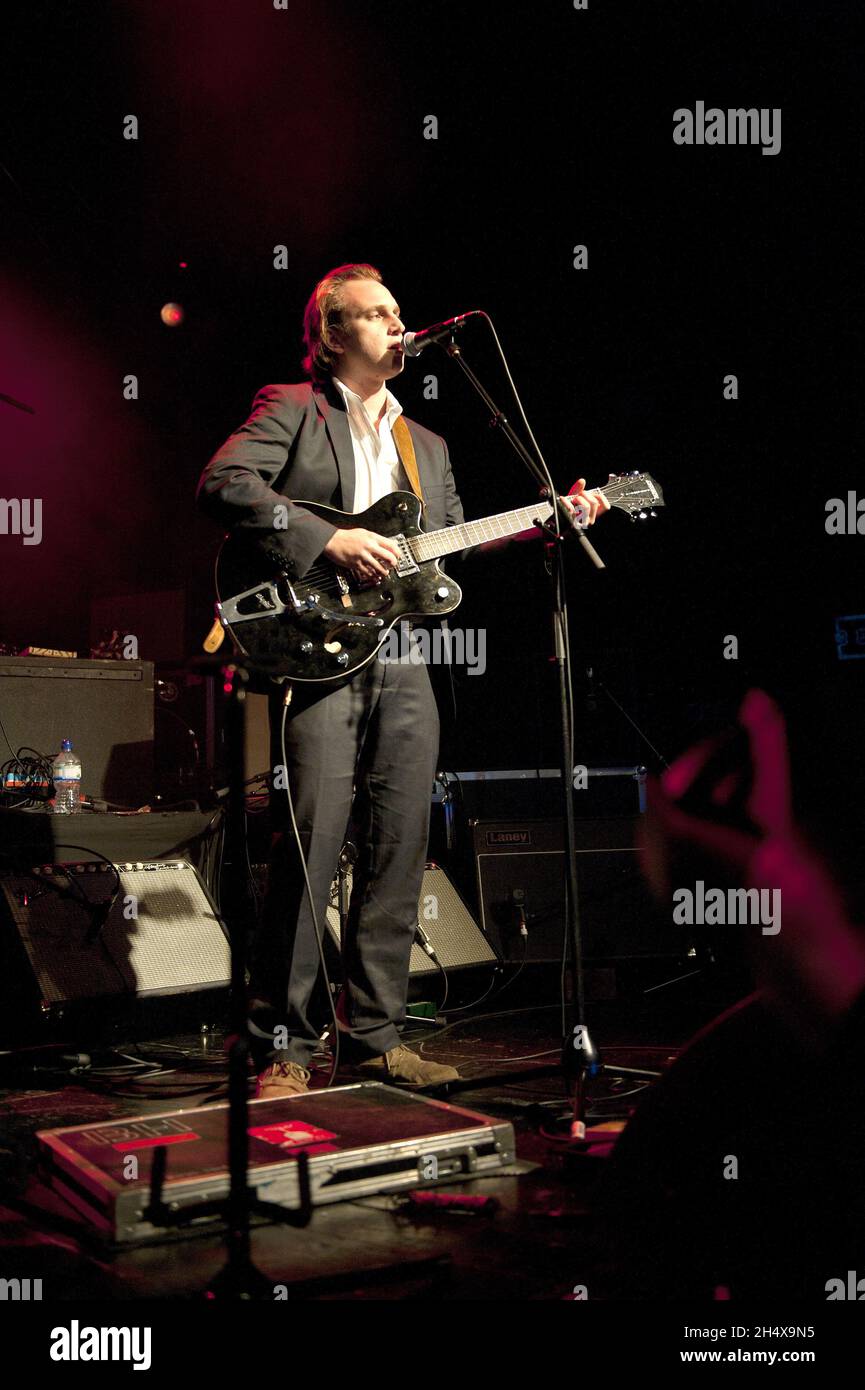 Willy Mason performs live in concert at 02 Academy, Birmingham Stock ...