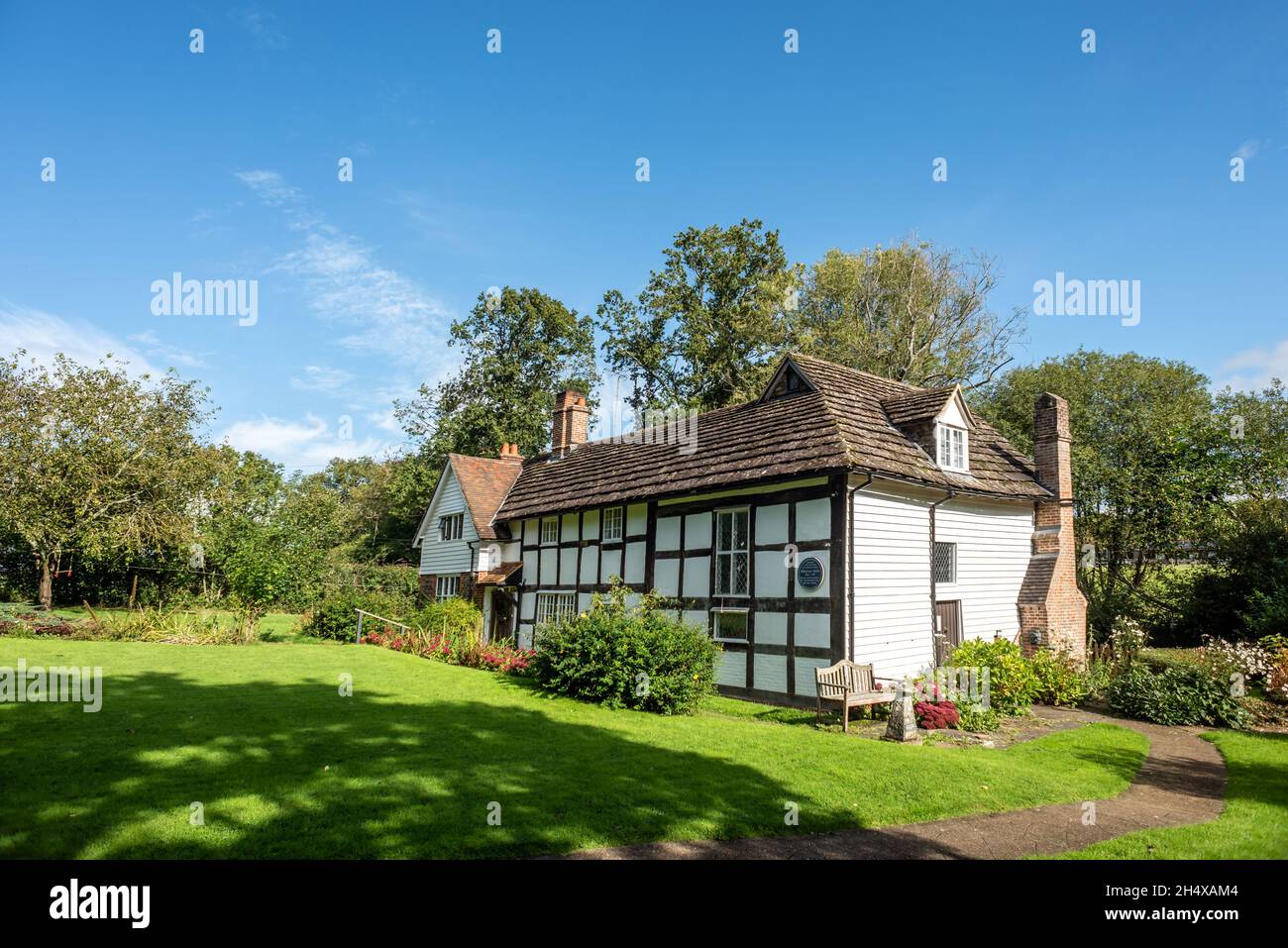 Coolham, October 5th 2021: The Blue Idol Quaker Meeting House, founded ...