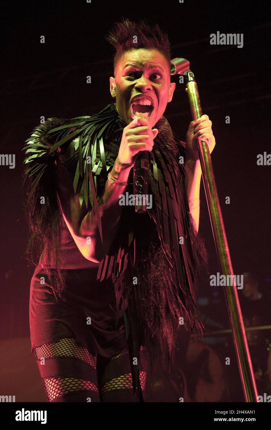 Deborah Dyer aka Skin of Skunk Anansie live at Wulfrun Hall in ...