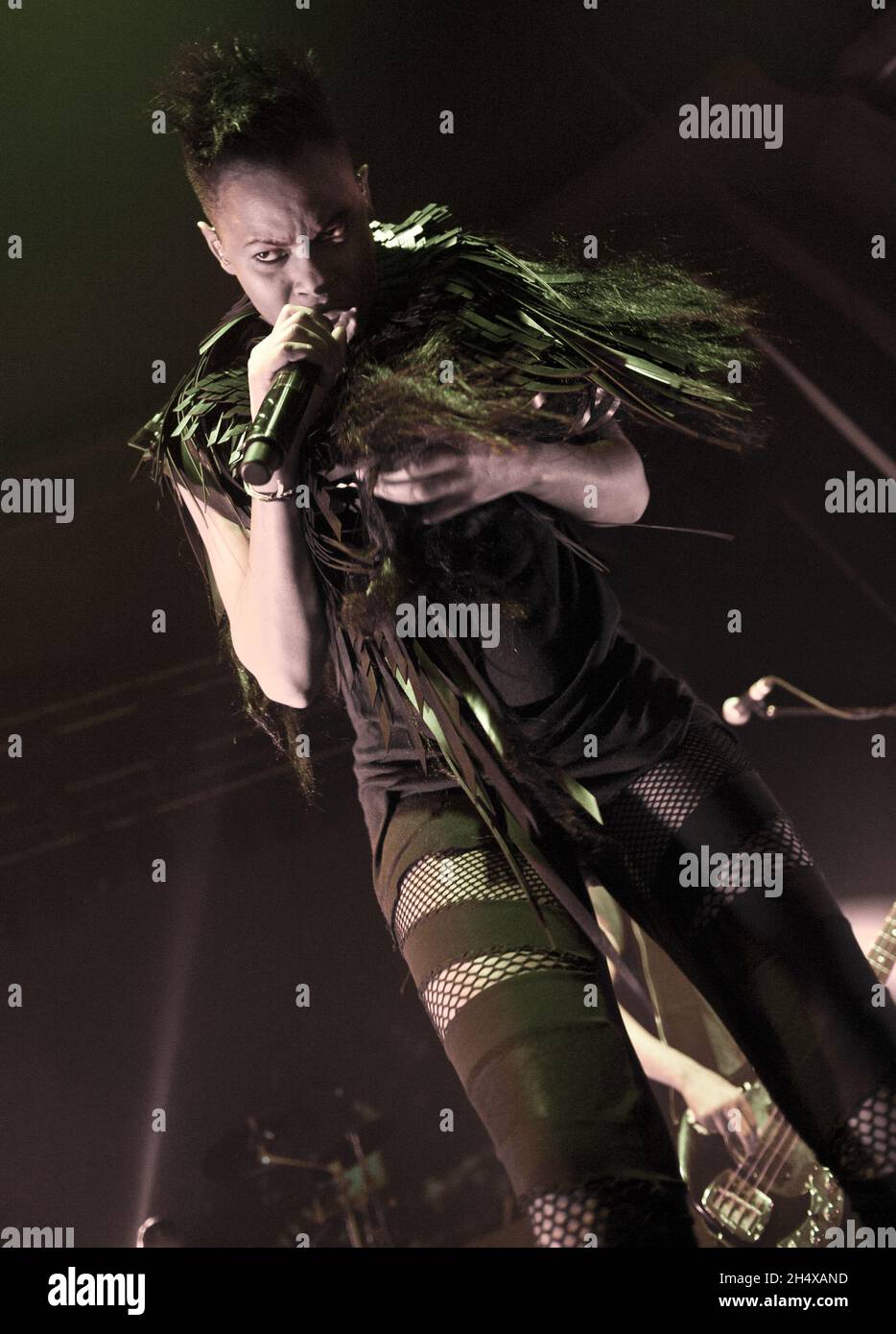 Deborah Dyer aka Skin of Skunk Anansie live at Wulfrun Hall in ...