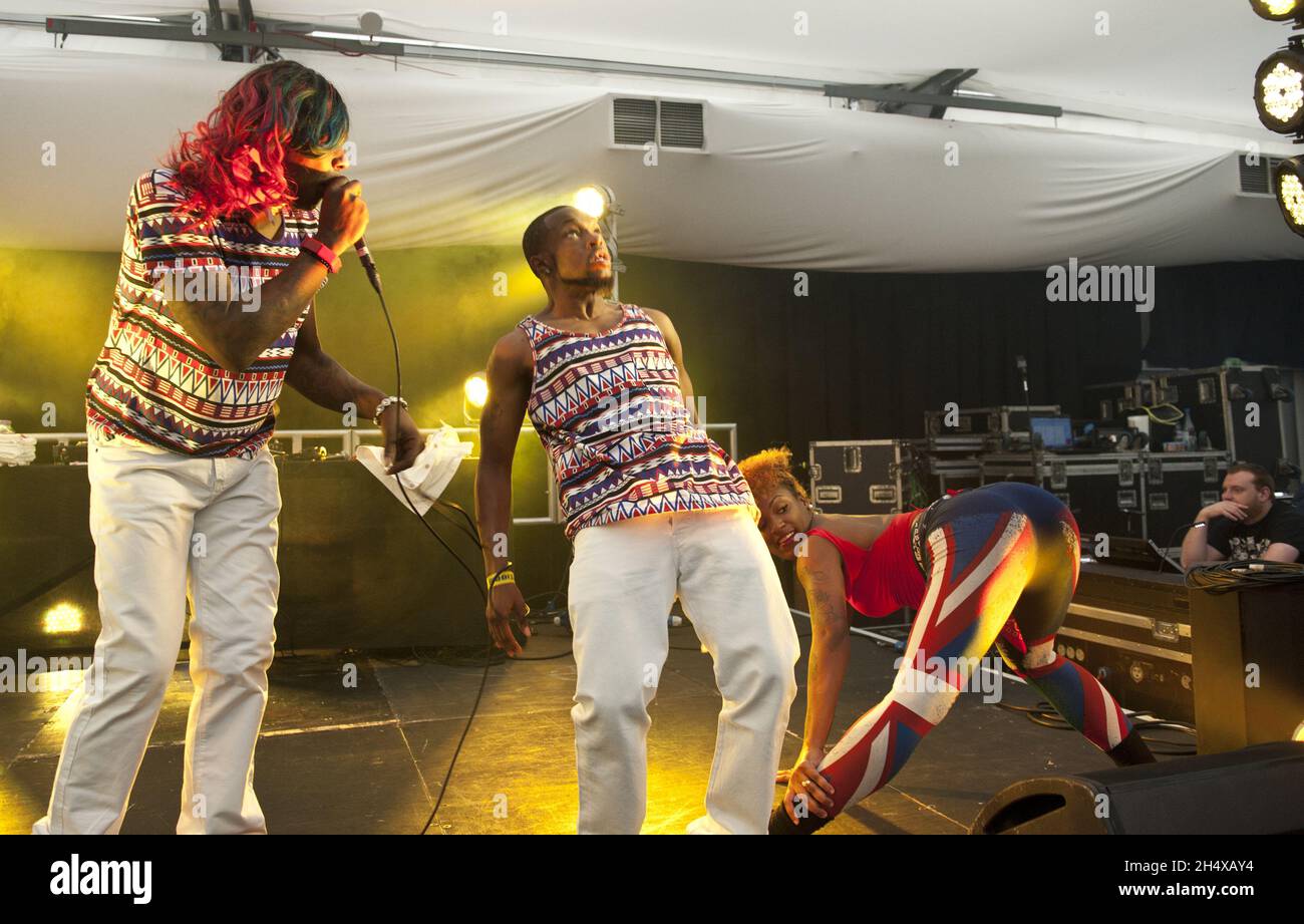 Big Freedia in concert at ATP Festival at Alexandra Palace - London ...