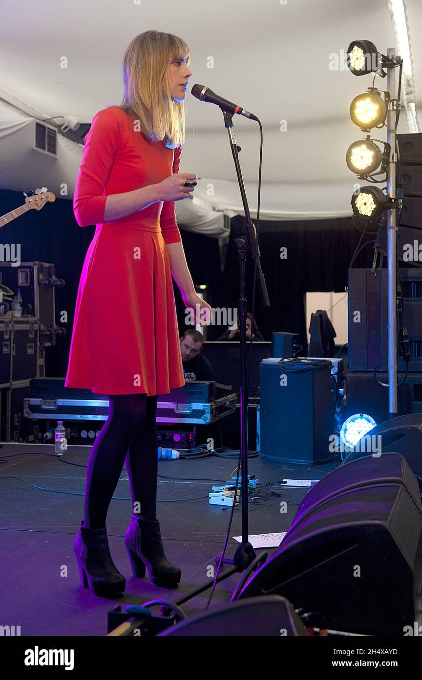 Anika in concert at ATP Festival at Alexandra Palace - London Stock ...