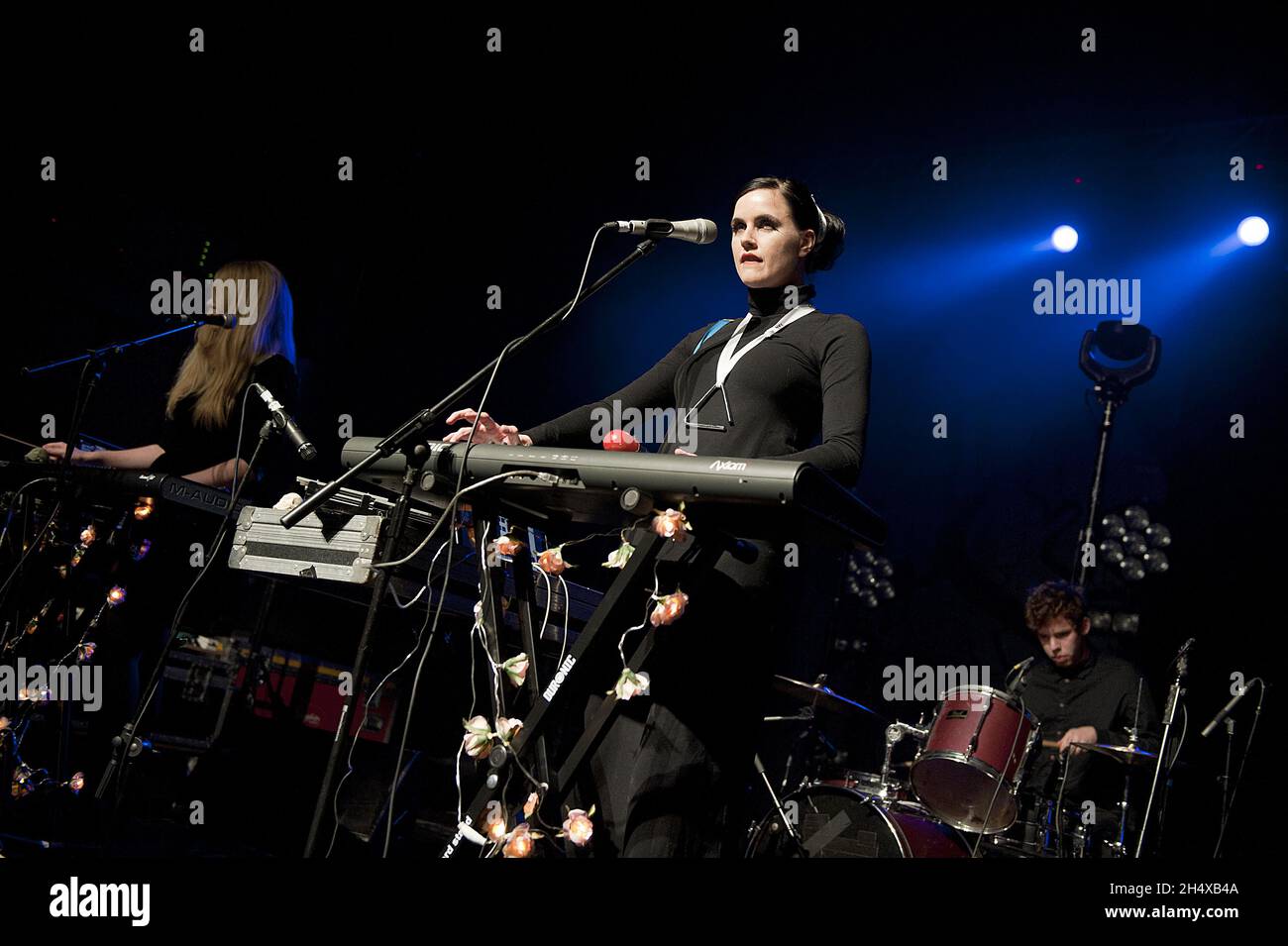 Chelsea Nikkel of Princess Chelsea in concert supporting Alt-J on the ...