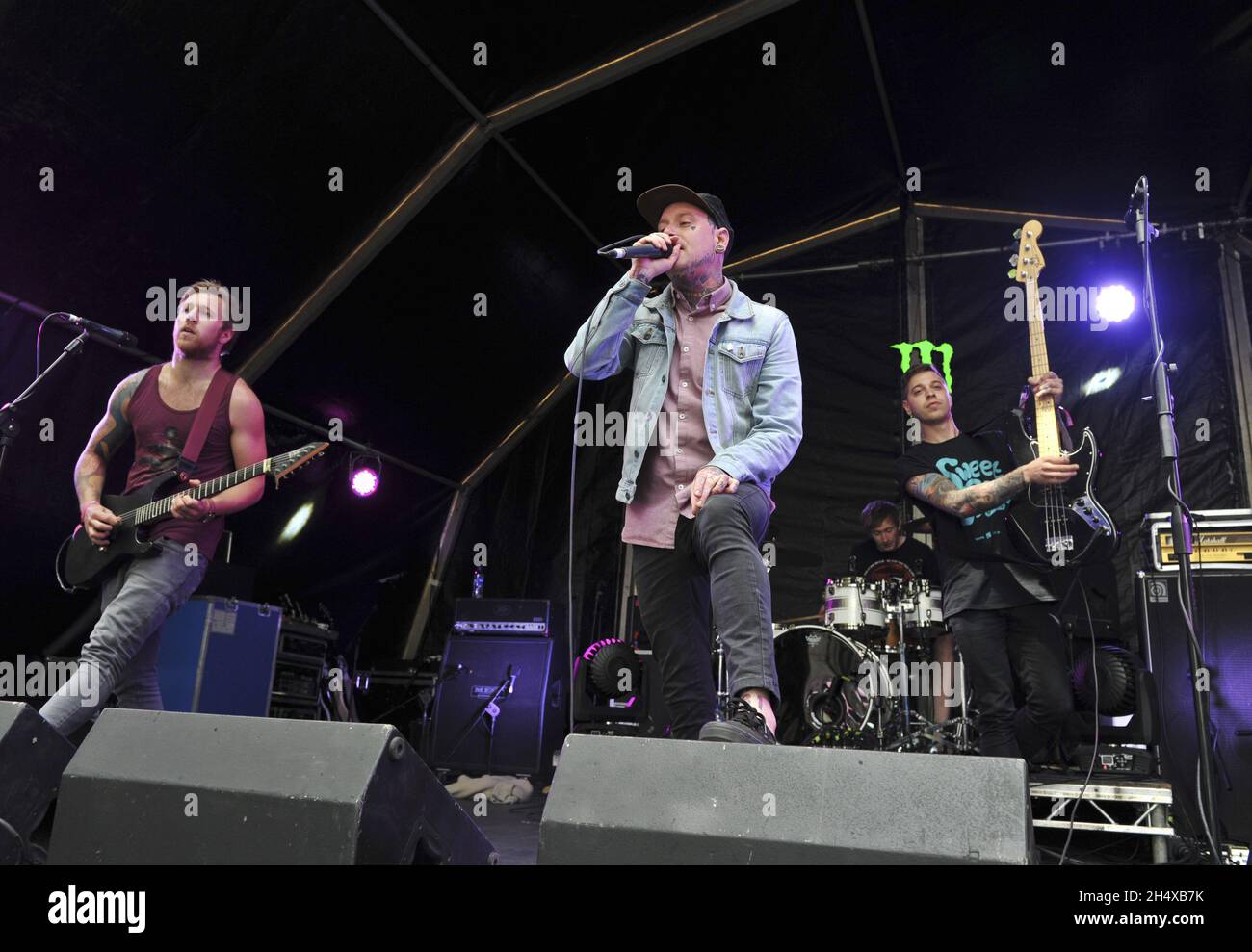 Heart In Hand in concert during Slam Dunk Festival 2013 - Wolverhampton ...