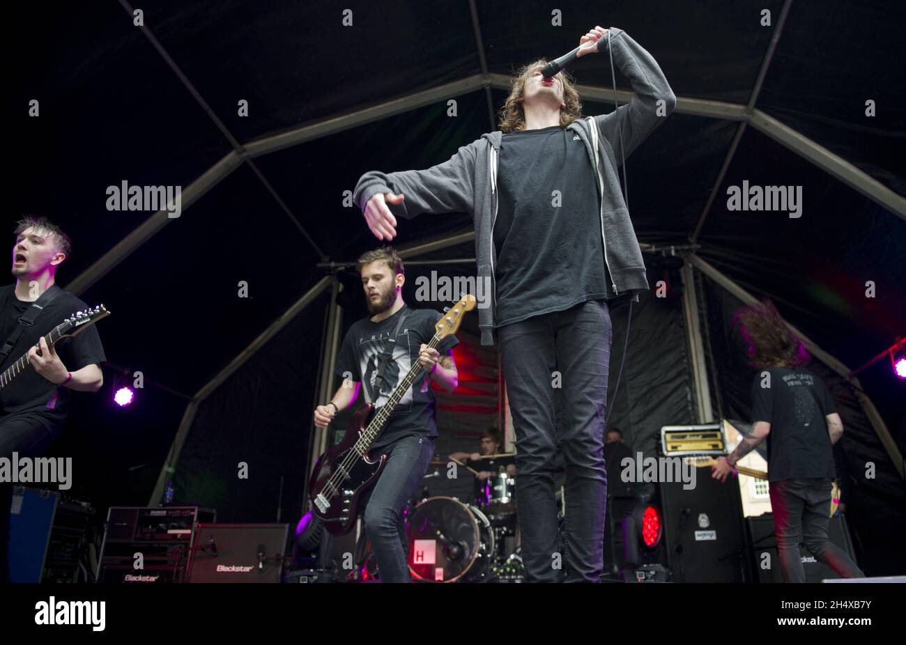 Heights in concert during Slam Dunk Festival 2013 - Wolverhampton Stock ...