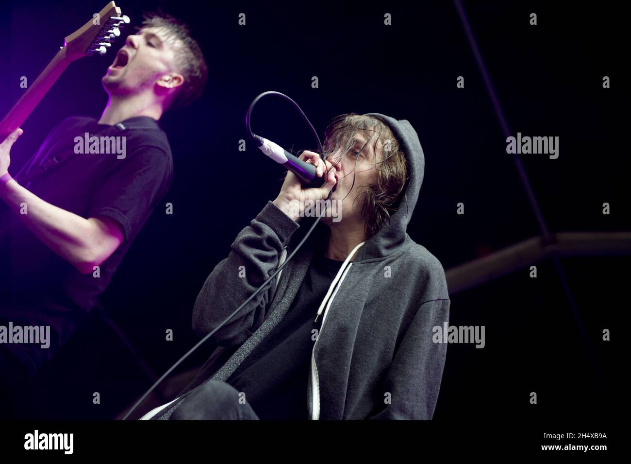 Heights in concert during Slam Dunk Festival 2013 - Wolverhampton Stock ...