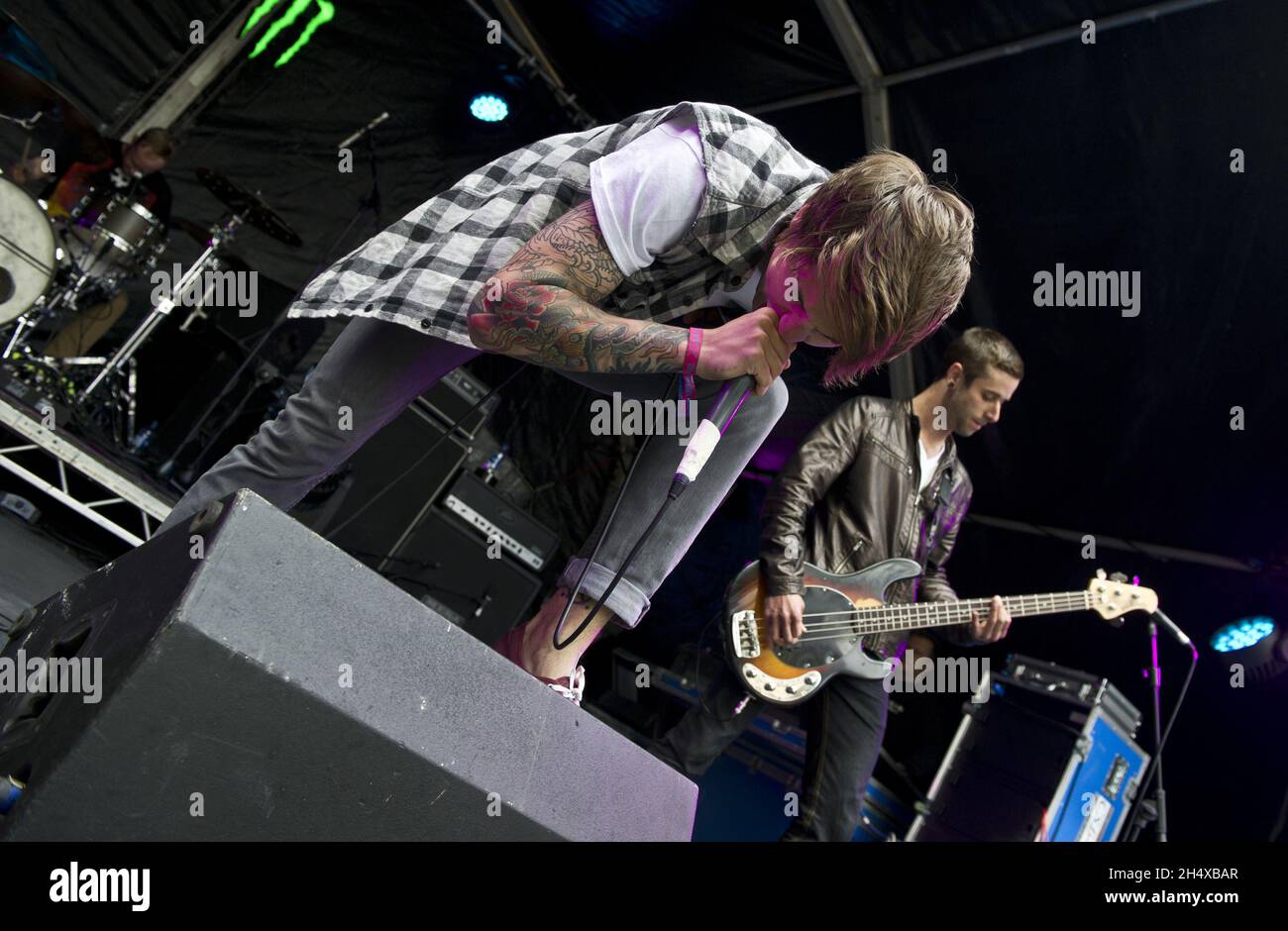 Our Last Night in concert during Slam Dunk Festival 2013 ...