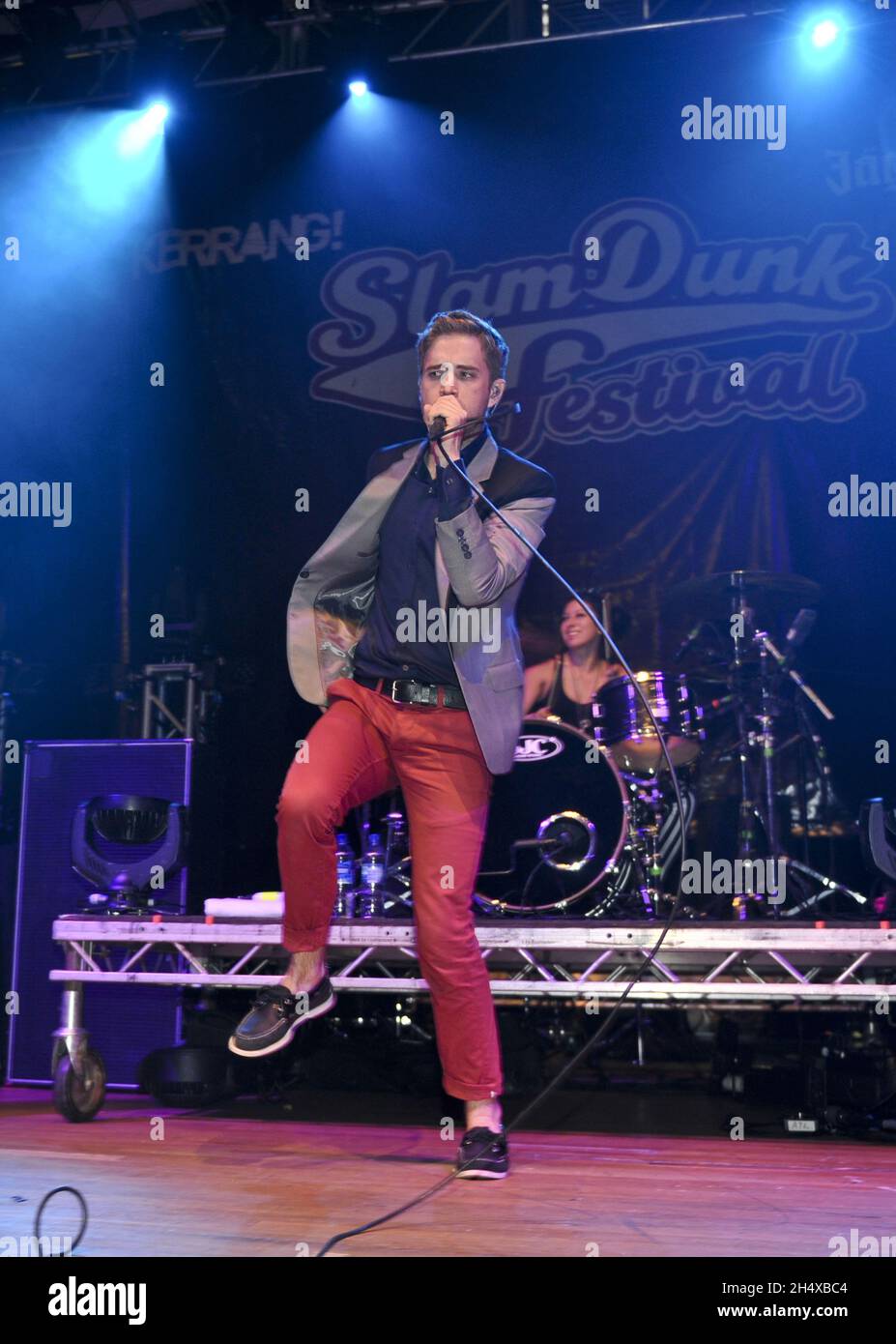 The Summer Set in concert during Slam Dunk Festival 2013 ...