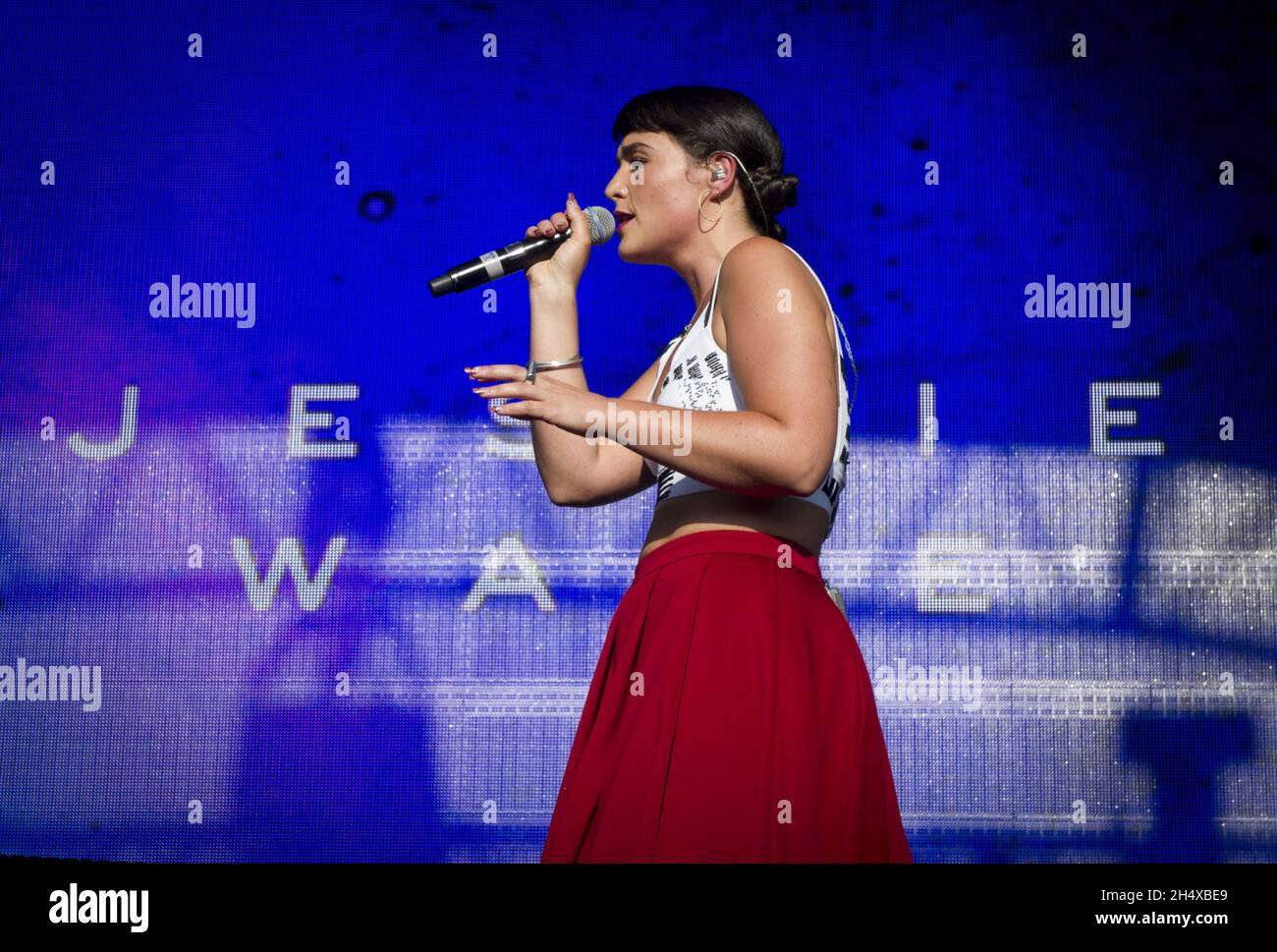 Jessie Ware in concert during Parklife Weekender festival in Heaton ...