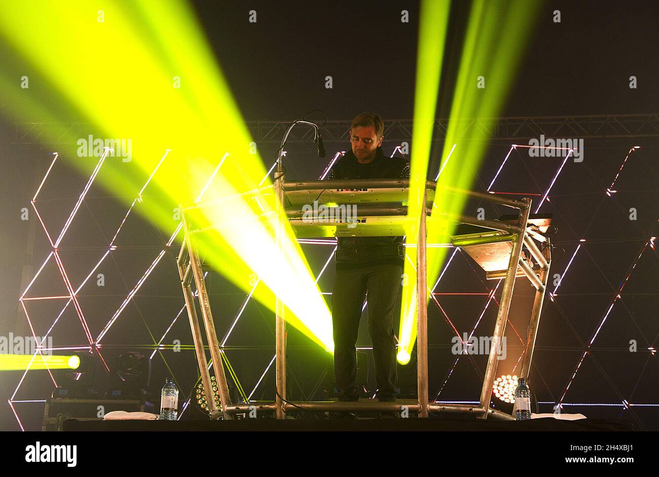 Daniel Stein aka DJ Fresh in concert during Parklife Weekender festival ...