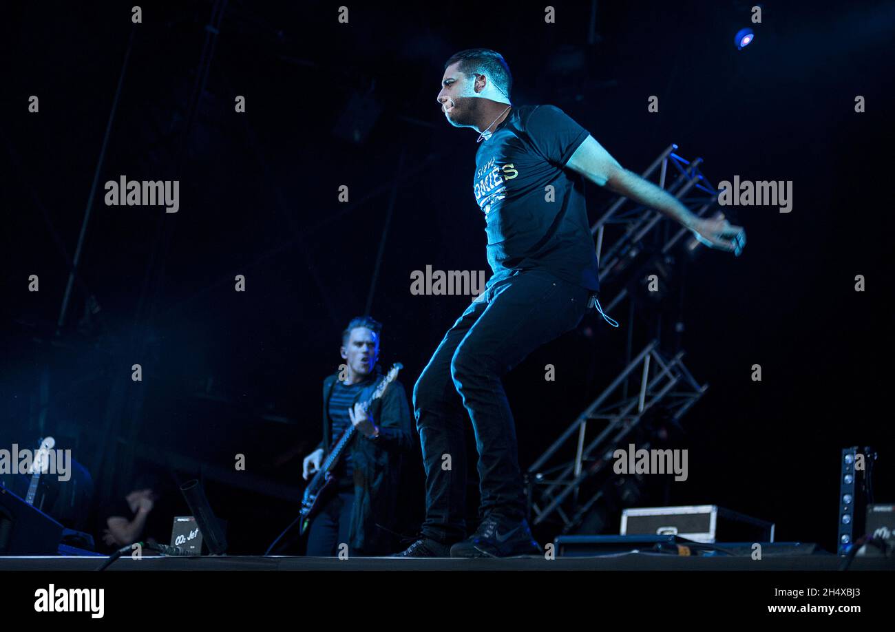 Example in concert during Parklife Weekender festival in Heaton park ...