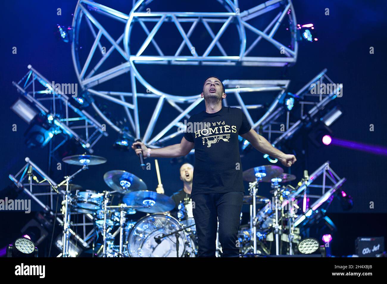 Example in concert during Parklife Weekender festival in Heaton park ...