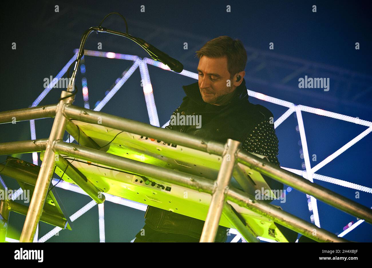 Daniel Stein aka DJ Fresh in concert during Parklife Weekender festival ...