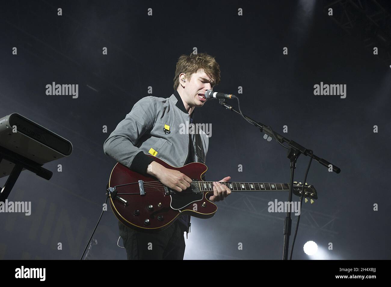 Everything Everything in concert during Parklife Weekender festival in ...