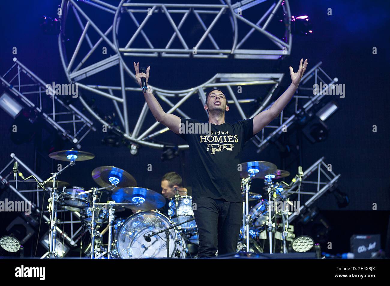 Example in concert during Parklife Weekender festival in Heaton park ...