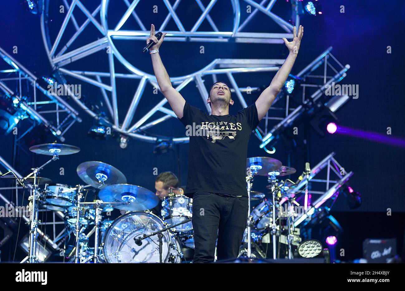 Example in concert during Parklife Weekender festival in Heaton park ...