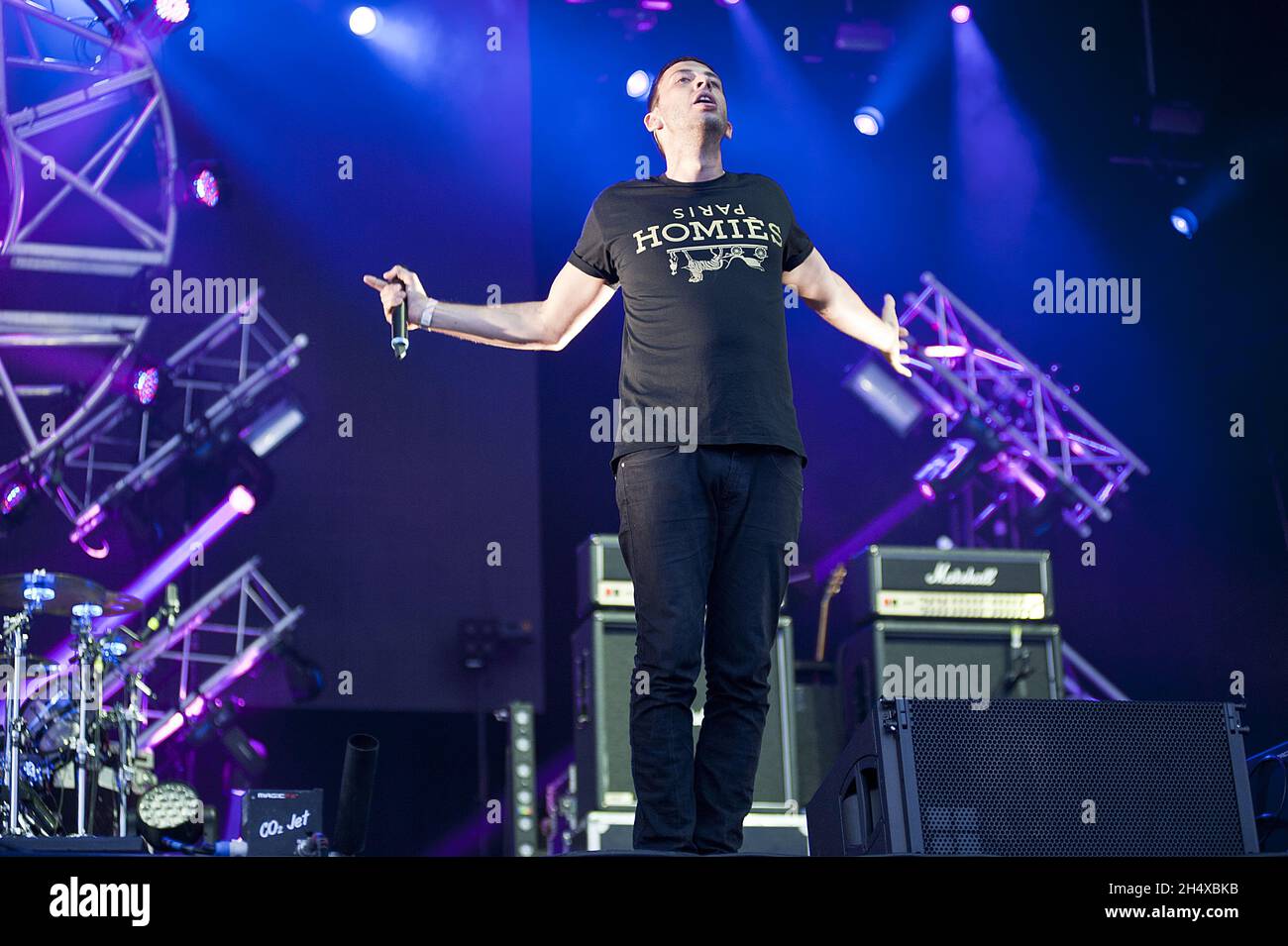 Example in concert during Parklife Weekender festival in Heaton park ...
