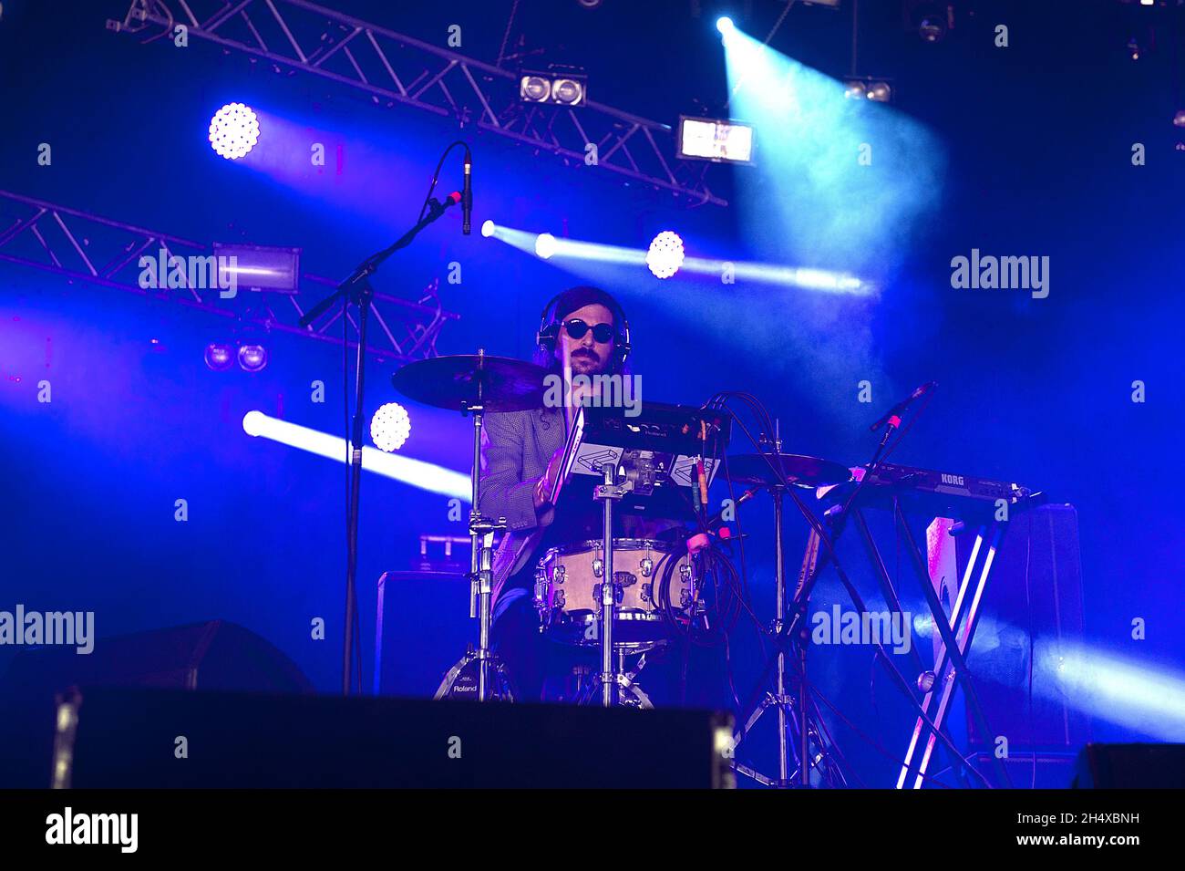 Liars in concert during Parklife Weekender festival in Heaton park ...