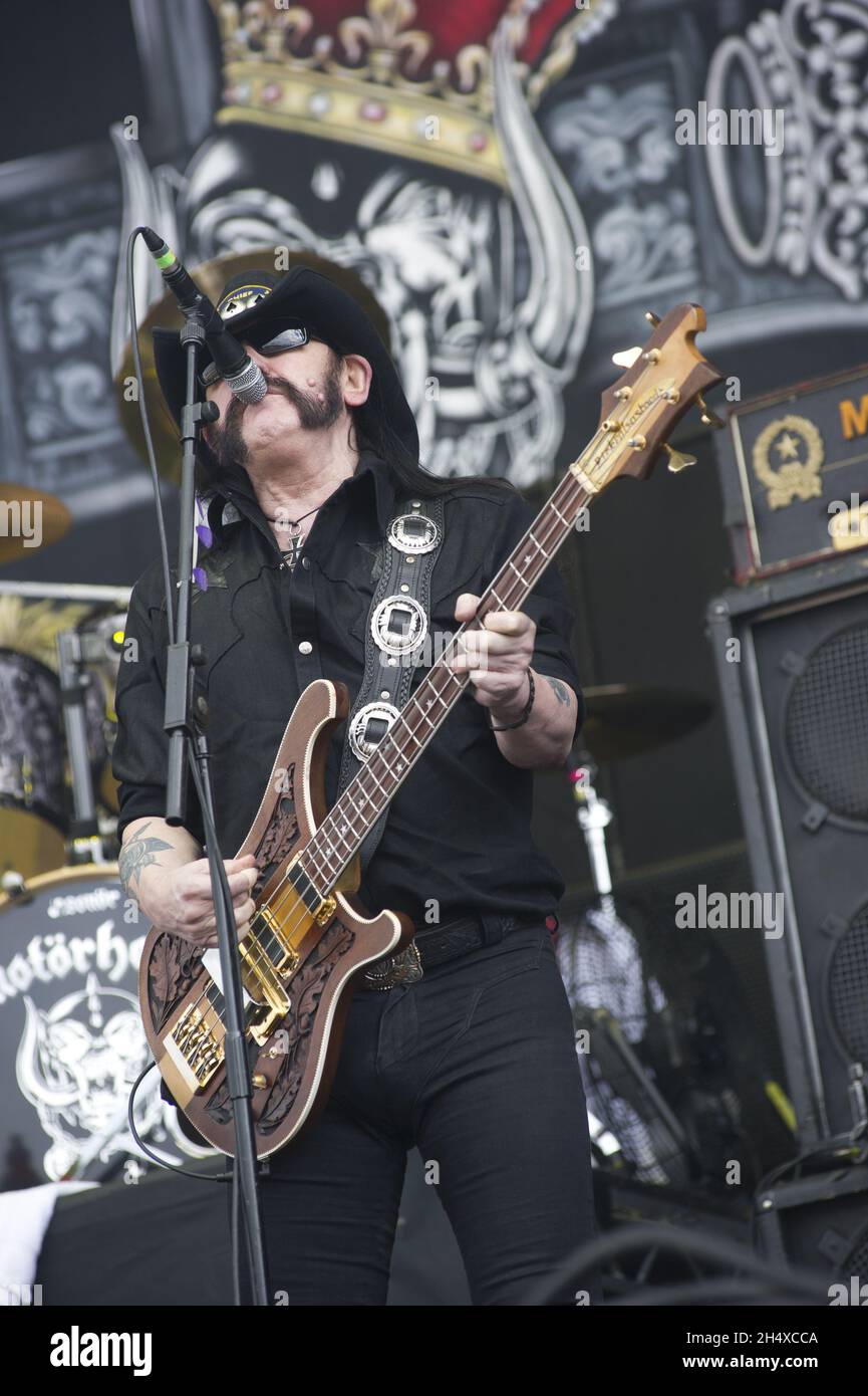 Motorhead in concert during Download Festival in Donnington Park ...