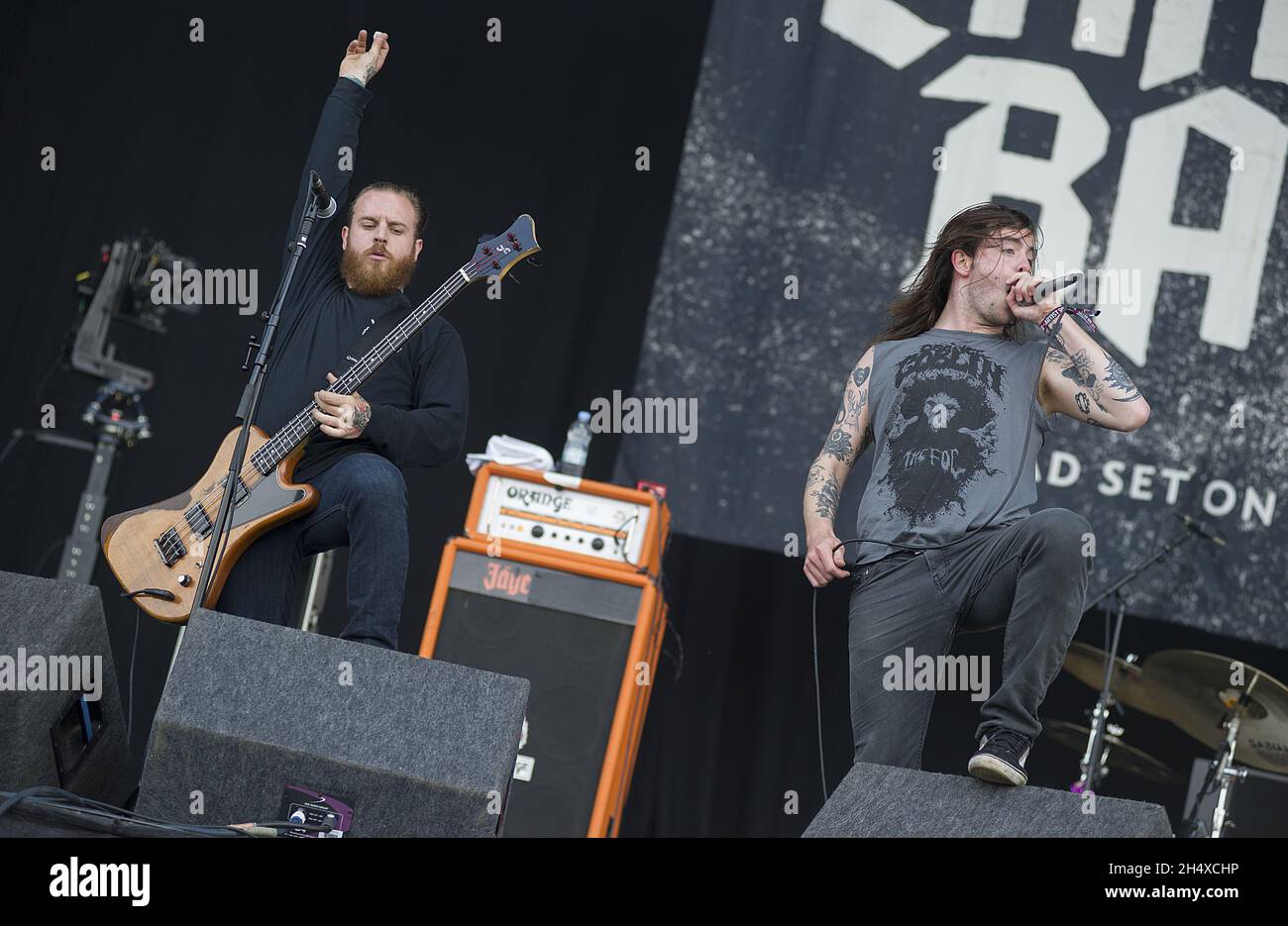 Cancer bats live in concert hi-res stock photography and images - Alamy