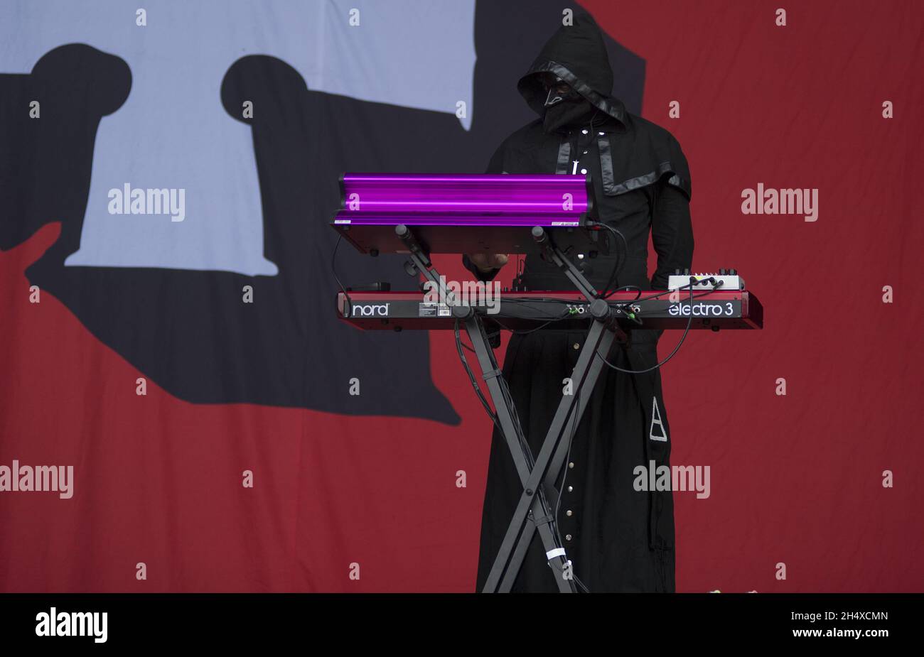Ghost in concert at Download Festival at Donington Park Stock Photo - Alamy